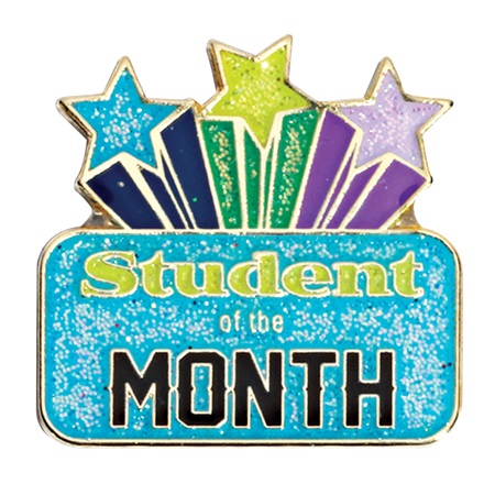 Student of the Month Award Pin - Starburst | Anderson's