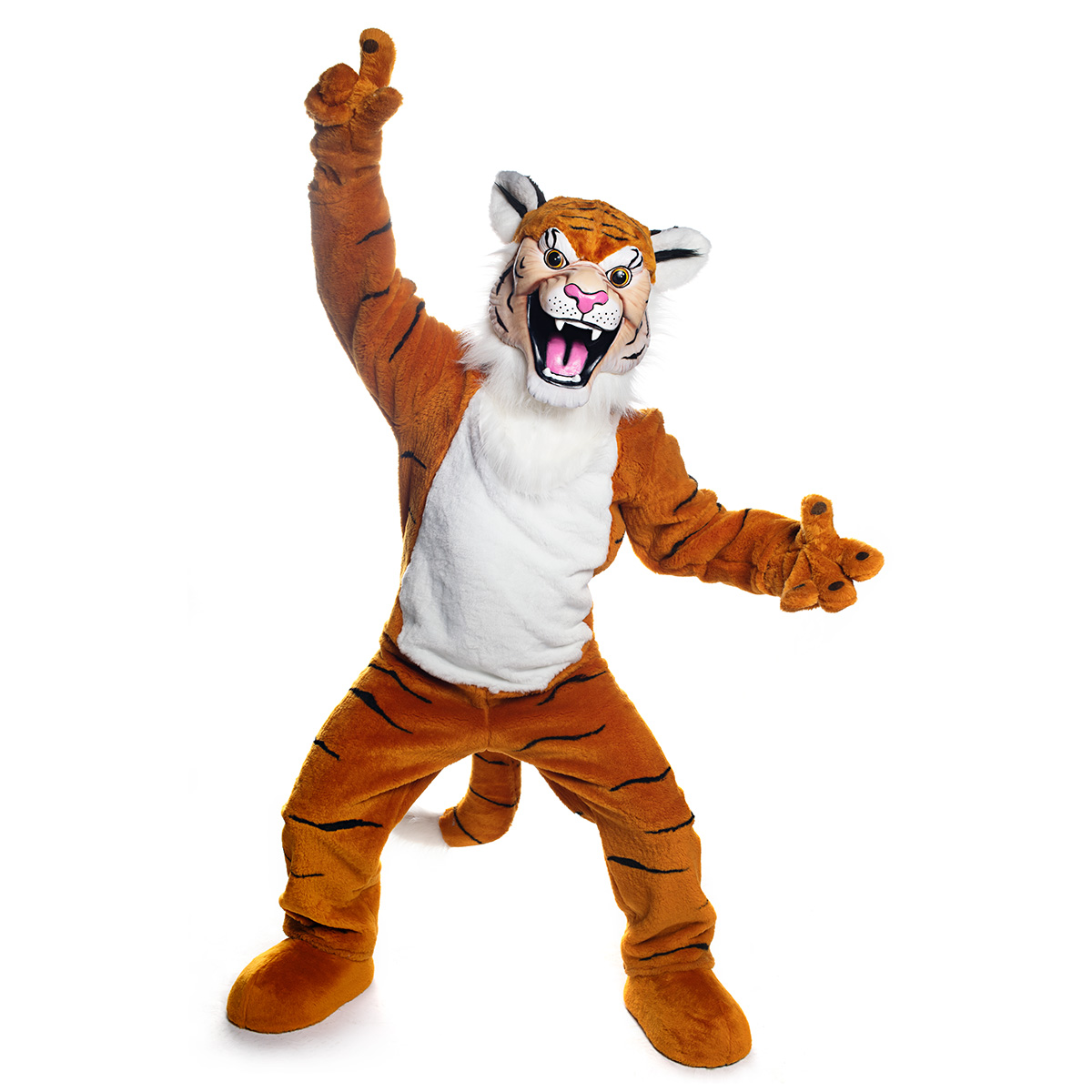 Tiger Head Mascot Costume
