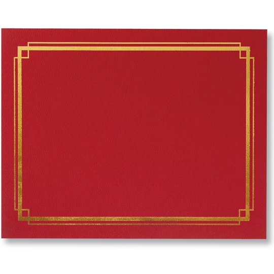 school certificate folder