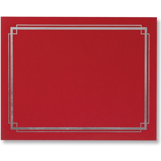 red graduation border