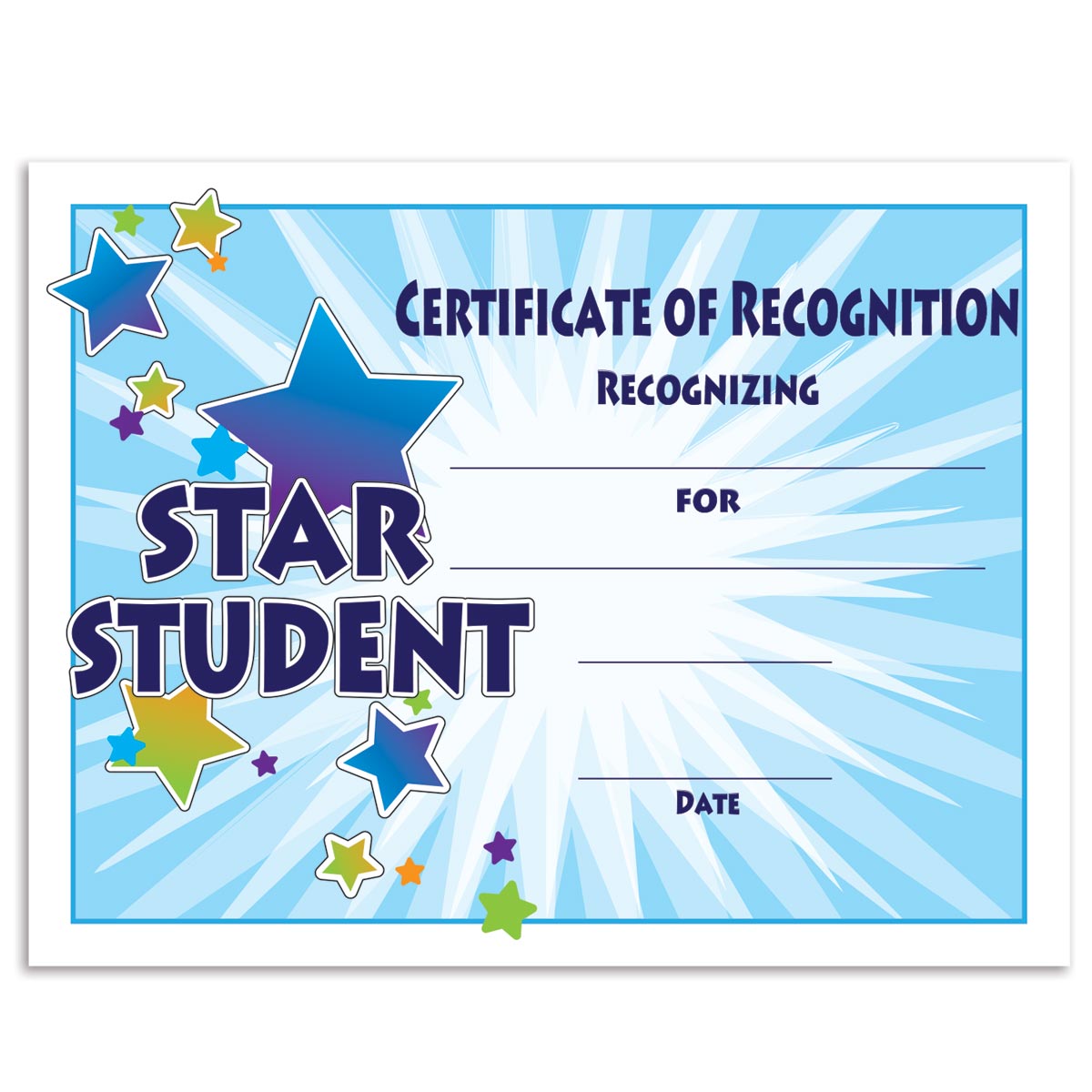 Star Student Template