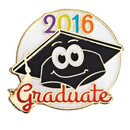 Graduation Award Pin - 2016 Graduate Cap | Anderson's