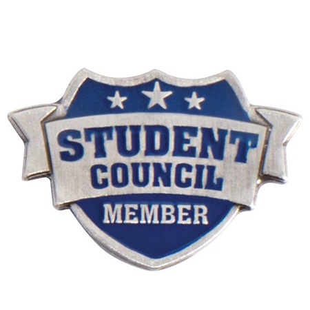 Student Council Member Shield Pin | Anderson's