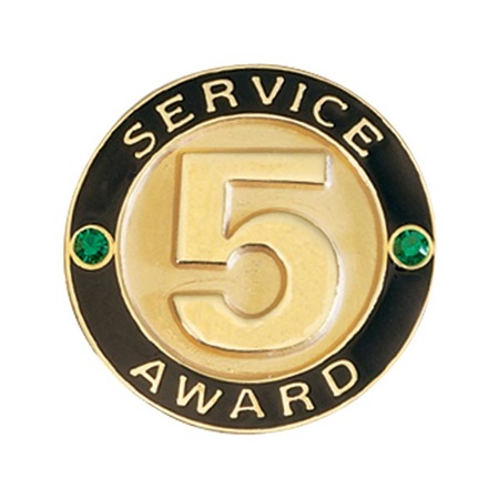 Service Award Pin - 5 Years | Anderson's